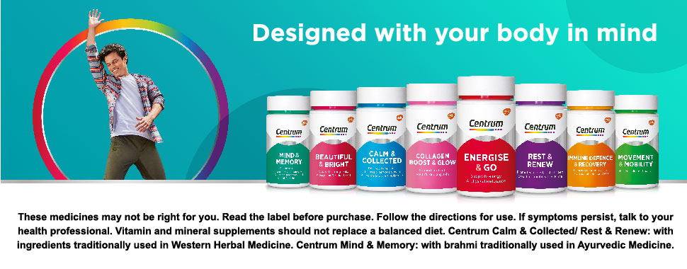 Buy Centrum Mind & Memory 100 Capsules Online at ePharmacy®